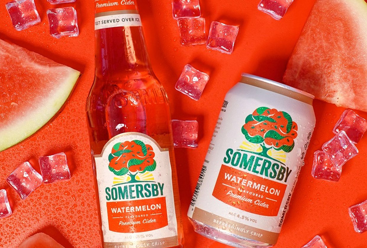 Newsroom » Somersby Debuts Watermelon Cider with A Juicy, Tropical ...