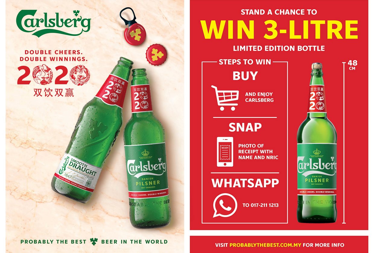 Newsroom » Carlsberg Toasts to 2020 with “Double Cheers, Double ...